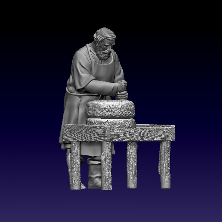 3D Printable MILLER by Dmitry Tishchenkov