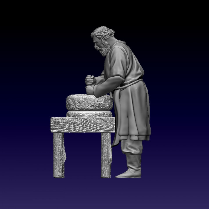 3D Printable MILLER by Dmitry Tishchenkov