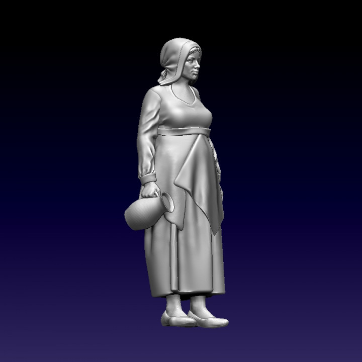 3D Printable woman by Dmitry Tishchenkov