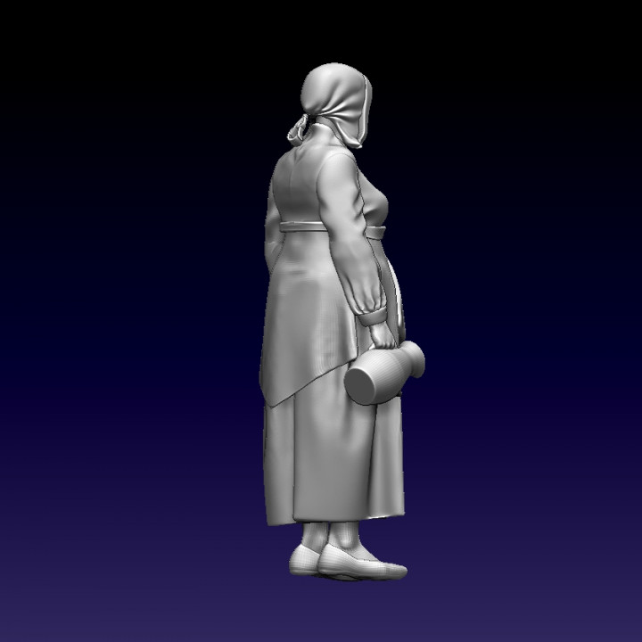 3D Printable woman by Dmitry Tishchenkov