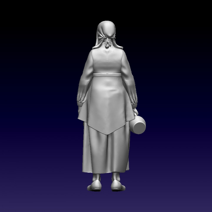 3D Printable woman by Dmitry Tishchenkov