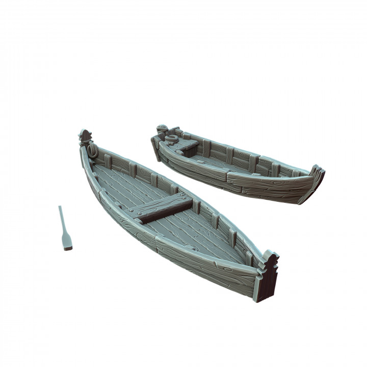 3D Printable Fishing Boats by Multiverse