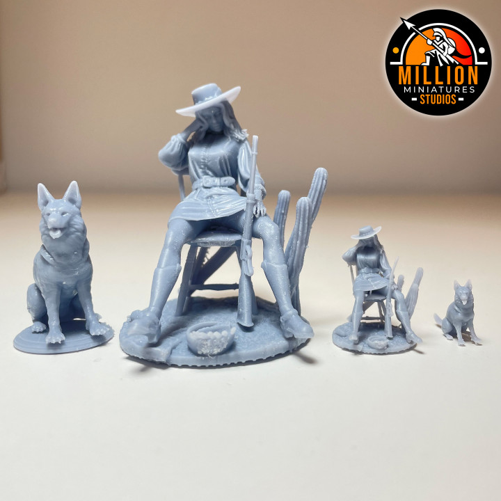 3D Printable Tony the Deputy Dog by Million Miniatures Studios