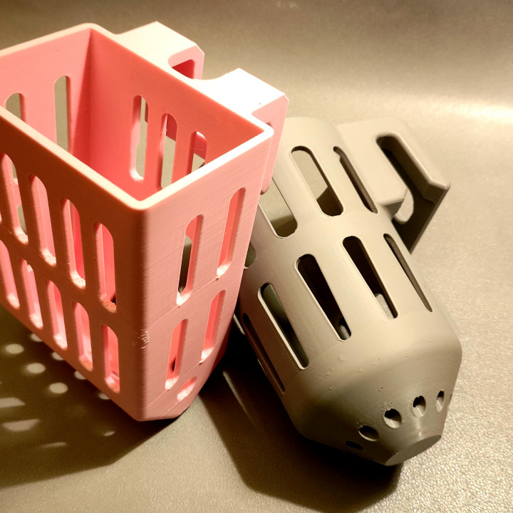 3D Printable Hydroponic Plant Basket by MING