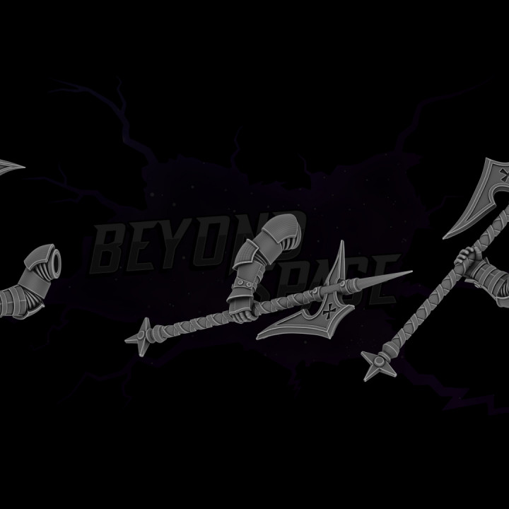 3D Printable [Legacy] Gilded Imperator - Loudout 1: Halberd and Heavy ...