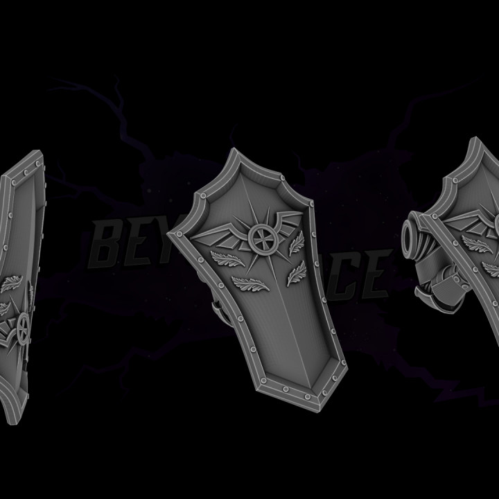 3D Printable [Legacy] Gilded Imperator - Loudout 1: Halberd and Heavy ...