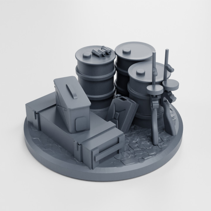 3D Printable 38 Objective markers for Bolt Action (diameter 40mm ...