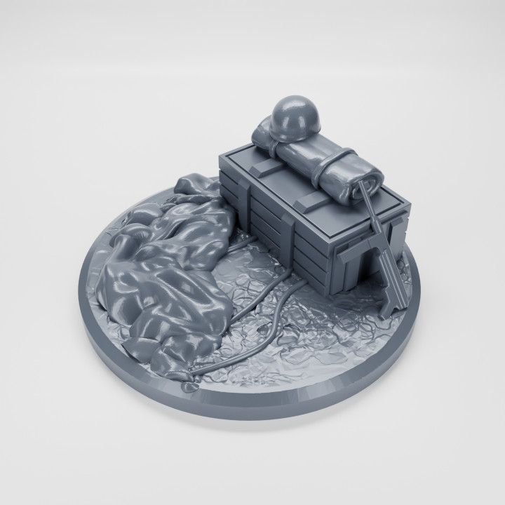 3D Printable 38 Objective markers for Bolt Action (diameter 40mm ...
