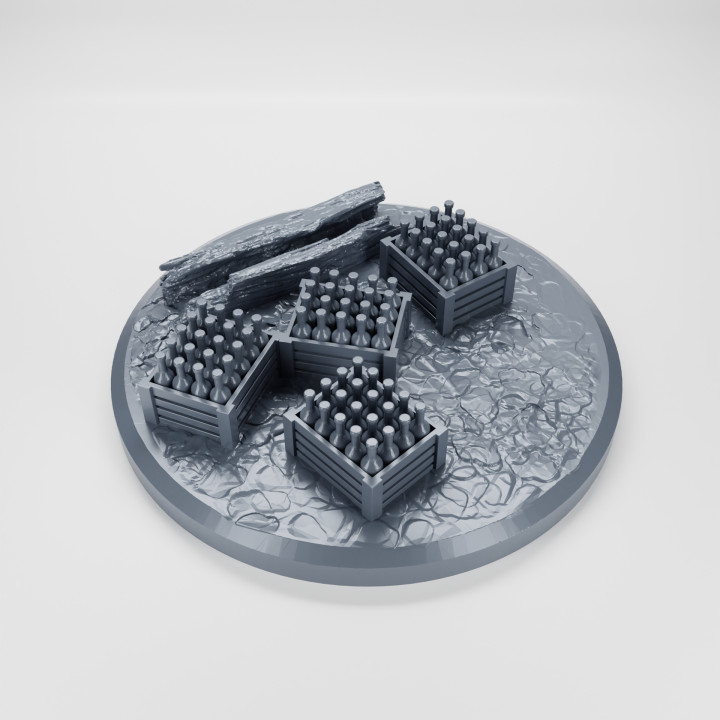 3D Printable 38 Objective markers for Bolt Action (diameter 40mm ...