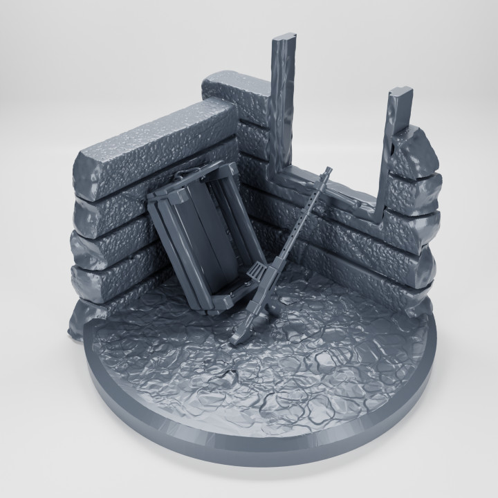 3D Printable 38 Objective markers for Bolt Action (diameter 40mm ...
