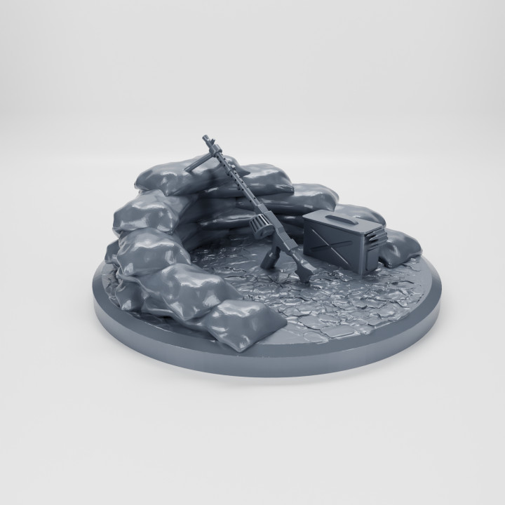 3D Printable 38 Objective markers for Bolt Action (diameter 40mm ...
