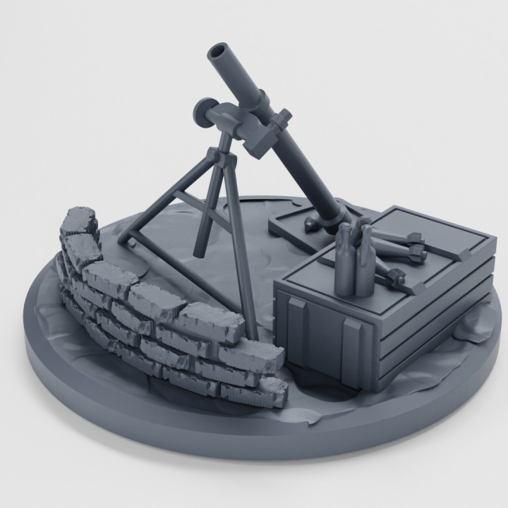 3D Printable 38 Objective markers for Bolt Action (diameter 40mm ...