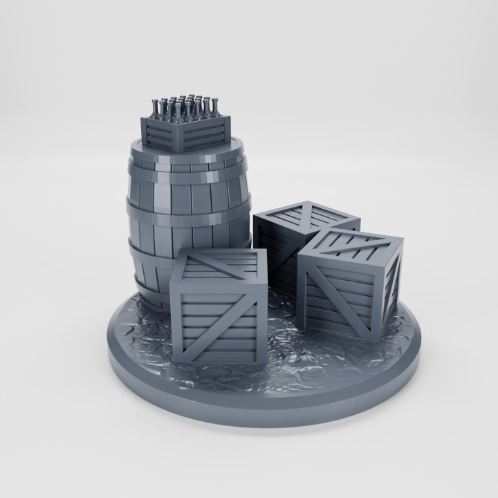 3D Printable 38 Objective markers for Bolt Action (diameter 40mm ...