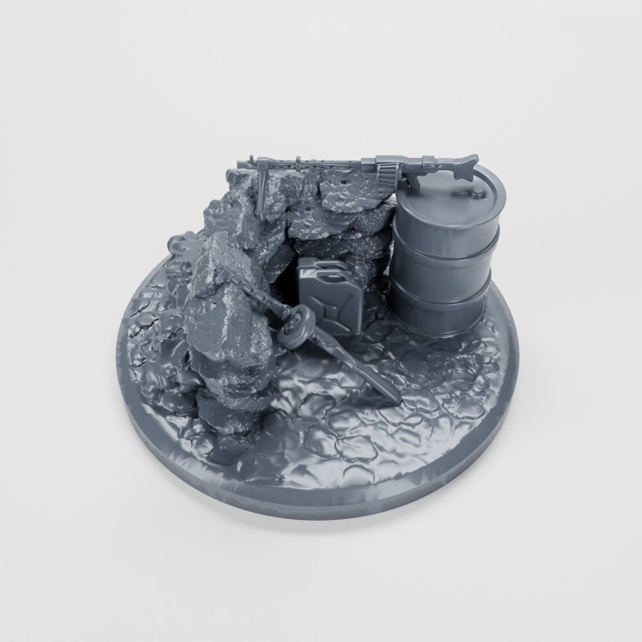 3D Printable 38 Objective markers for Bolt Action (diameter 40mm ...