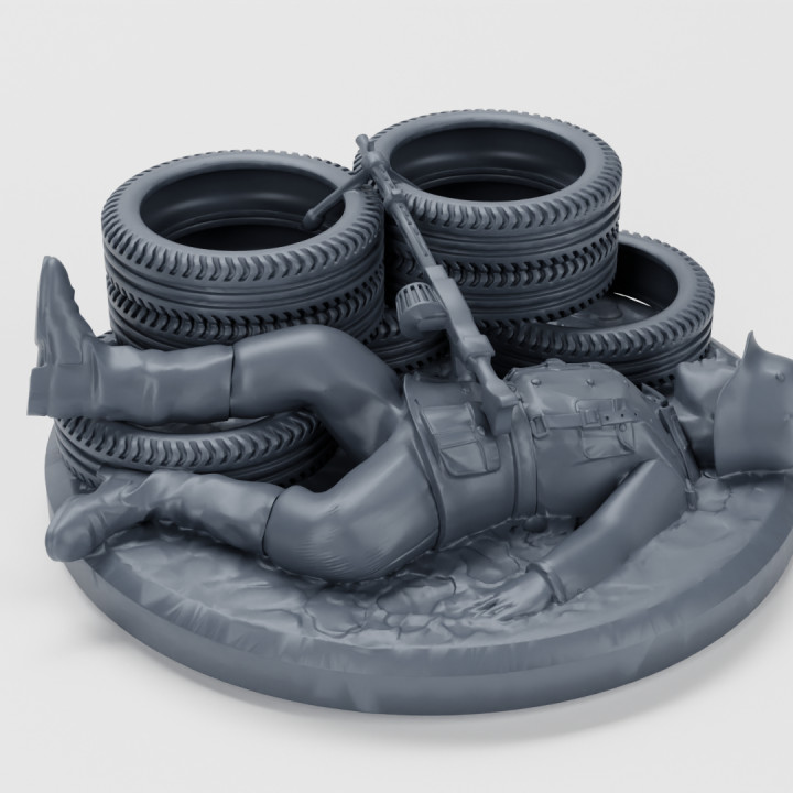 3D Printable 38 Objective markers for Bolt Action (diameter 40mm ...