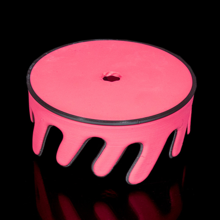 3D Printable Birthday Cake Container by Stlflix