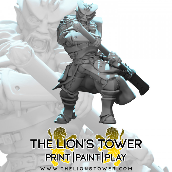 3D Printable Kingsguard Glaiveguard 6 (Tiefling / Demonkin) by The Lion ...