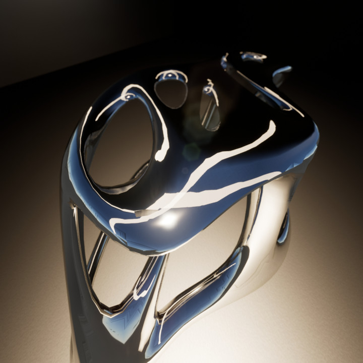 3D Printable Desktop Sculpture by Nana File3D