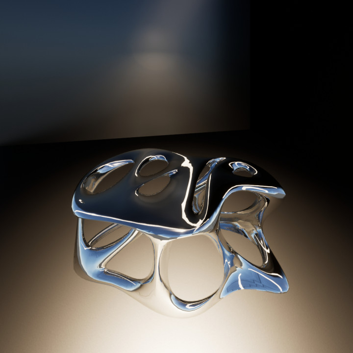 3D Printable Desktop Sculpture by Nana File3D