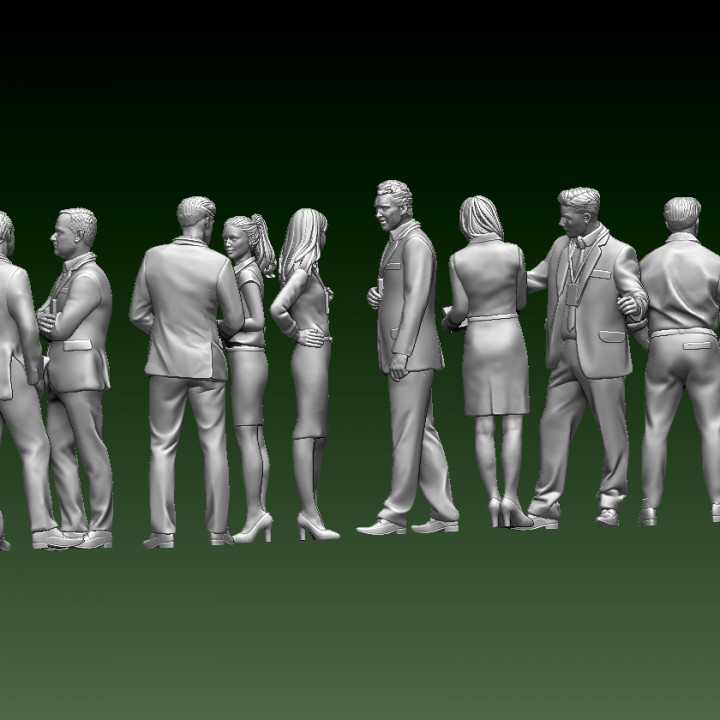 3D Printable people by 3Dimontis