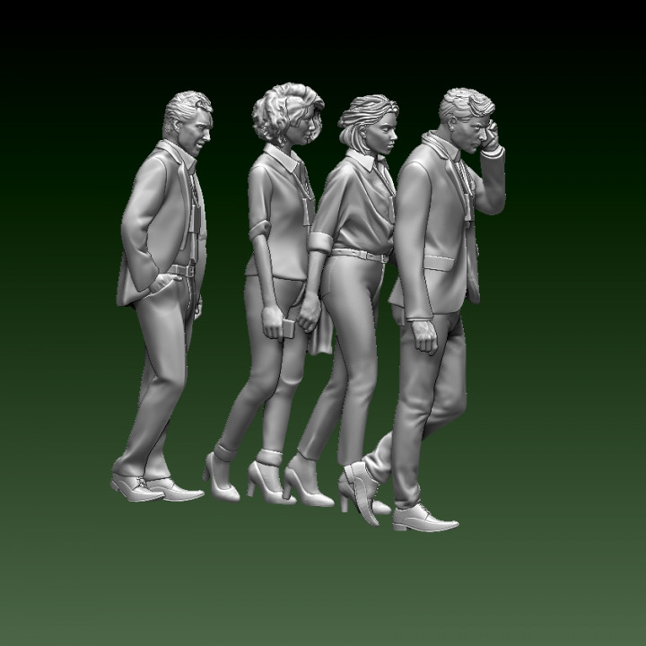 3D Printable people by 3Dimontis