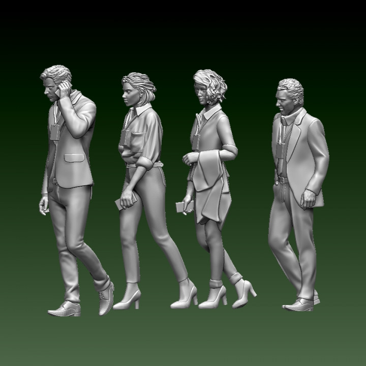 3D Printable people by 3Dimontis