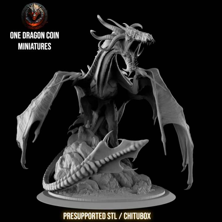 3D Printable Longclaw Dragon Dynasty Collection by One Dragon Coin Miniatures