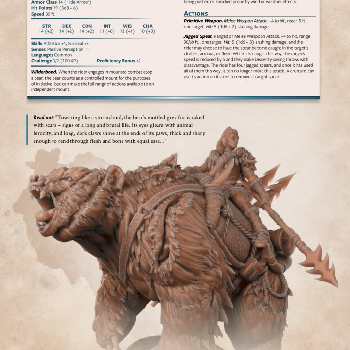 3D Printable Howling Peaks (5e Adventure) by Mammoth Factory