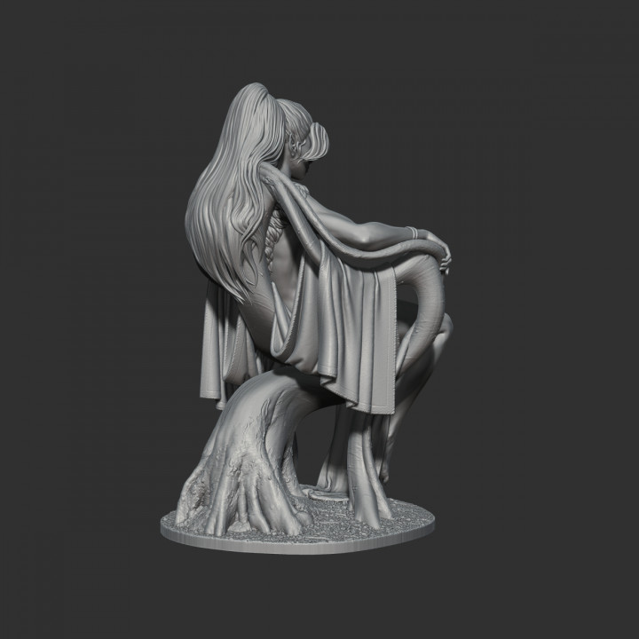 3D Printable Elf and a sword by Aronon