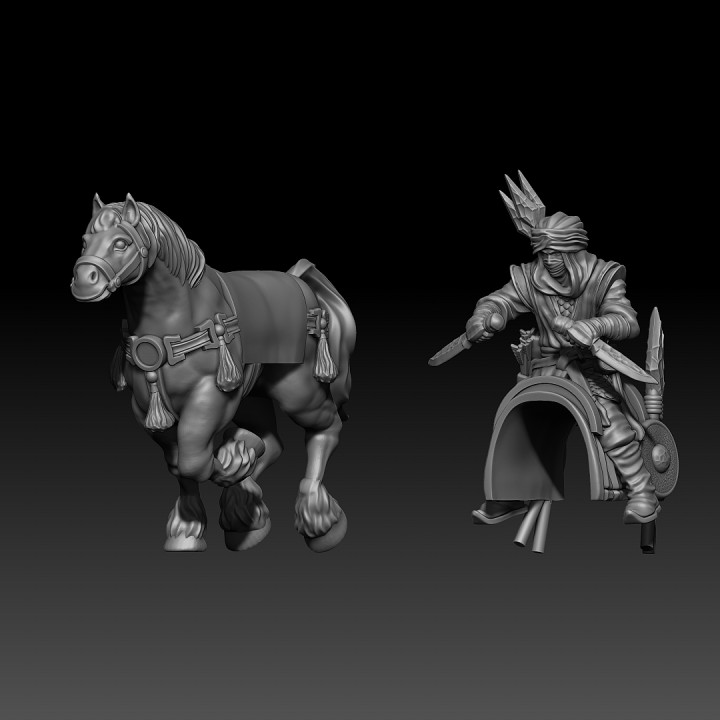 3D Printable Mounted Desert Dagger Warriors Desert Shadow Dagger Mount ...