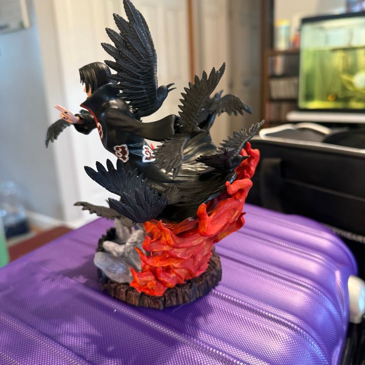 3D Print of Anime Raven Shinobi / Crow Summoner / Ninja Village Clan ...