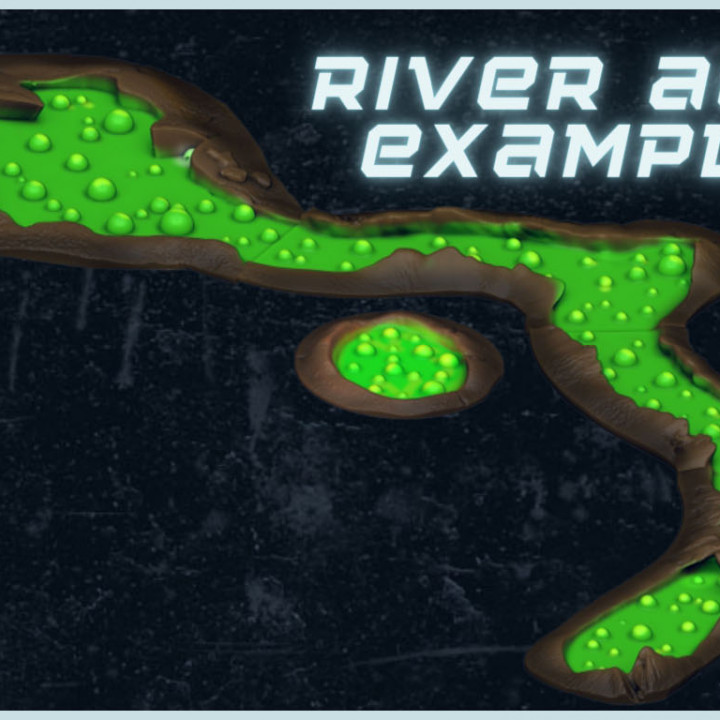 3D Printable Acid-River by agostini