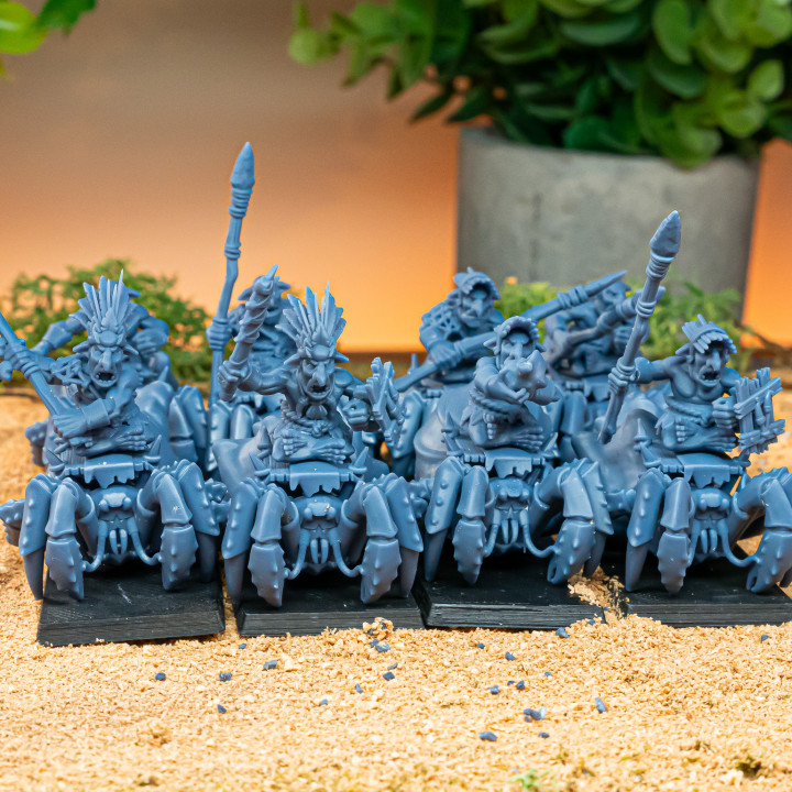 3D Printable Mounted Coast Goblins - Highlands Miniatures by Highlands ...