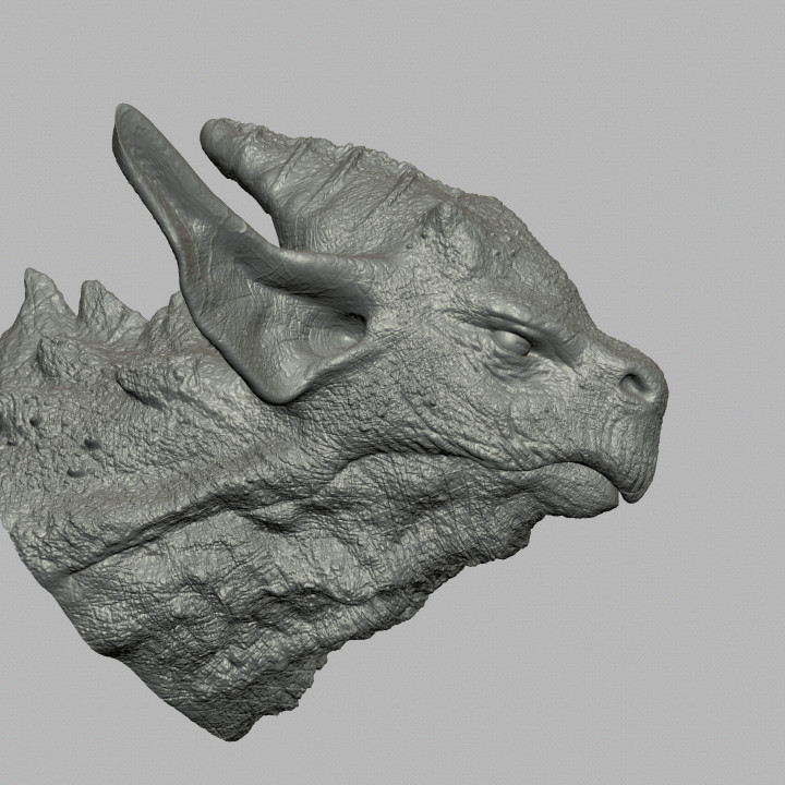 3D Printable FREE Creature Head sculpt by Seanachi SFX