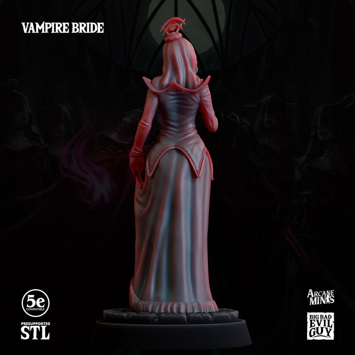 3D Printable Vampire Brides of Kraz by Big Bad Evil Guy