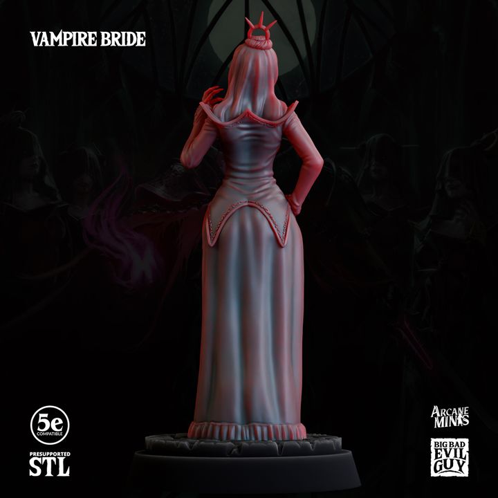 3D Printable Vampire Brides of Kraz by Big Bad Evil Guy