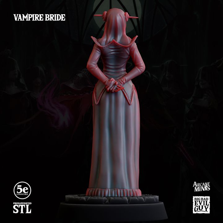 3D Printable Vampire Brides of Kraz by Big Bad Evil Guy