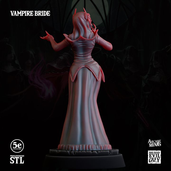 3D Printable Vampire Brides of Kraz by Big Bad Evil Guy