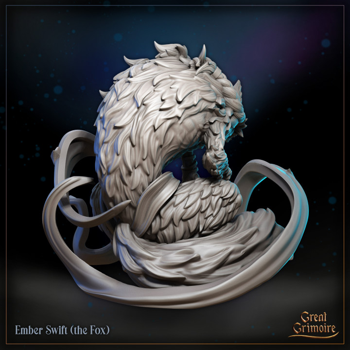 3D Printable Ember Swift (the Fox) by Great Grimoire