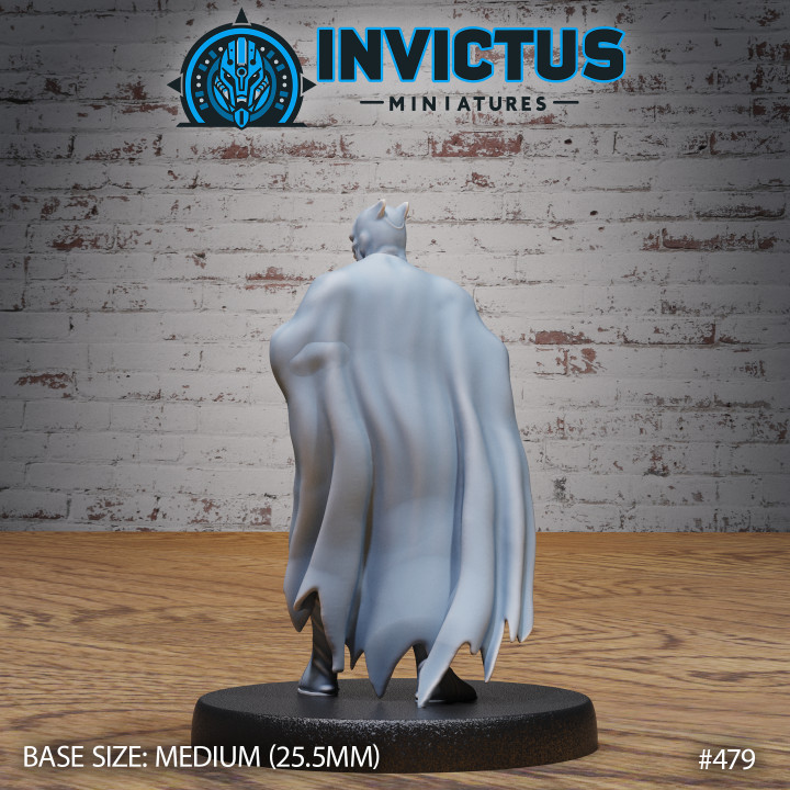 3D Printable Gothic Hero / Cyberpunk Humanoid Ultra Man / Superhero ...