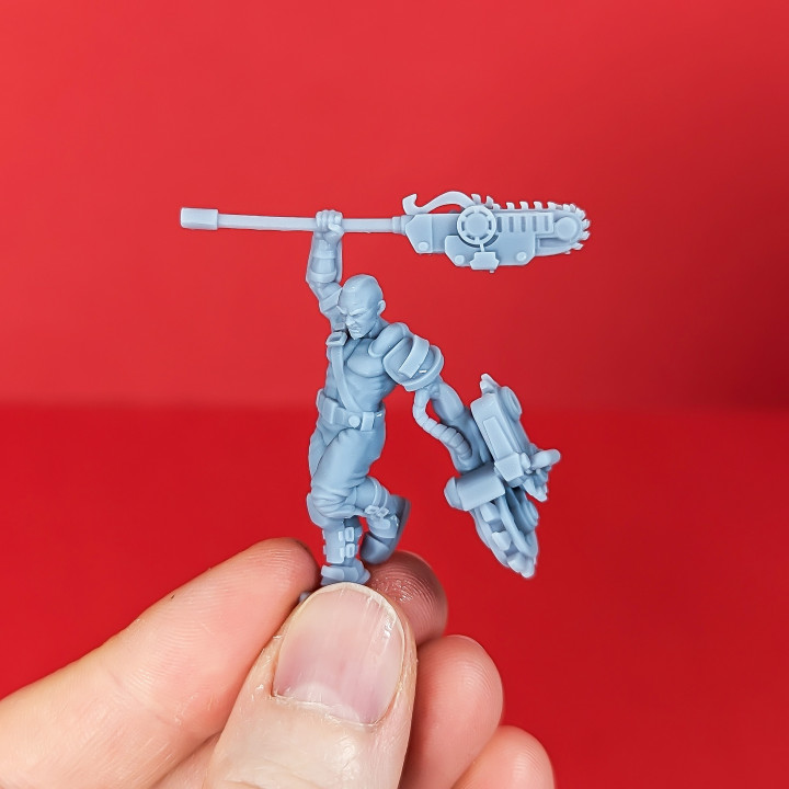 3D Printable Pit Fighters x2 by Print Minis