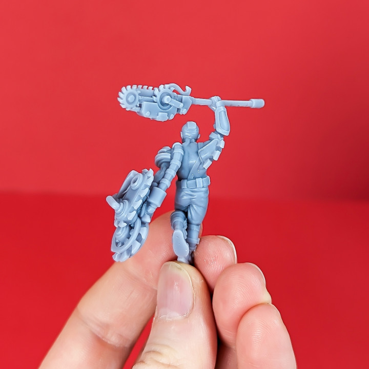 3D Printable Pit Fighters x2 by Print Minis