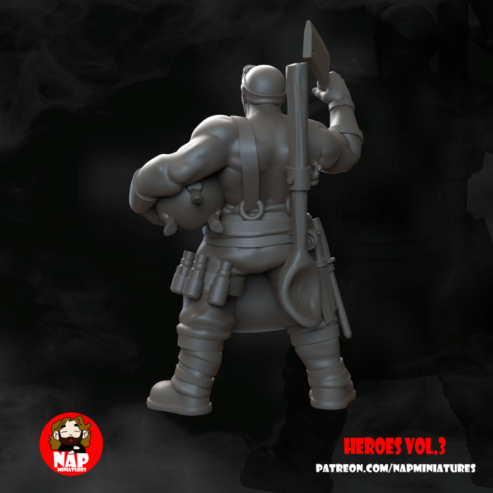 3D Printable Artificer Chef Goliath by Nap Miniatures by Nacho Nogués ...