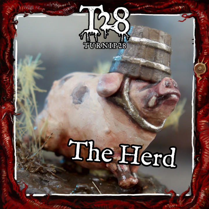 3D Printable Turnip28: The Herd by Turnip28