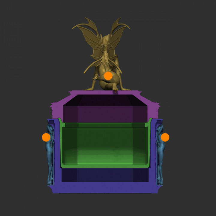 3D Printable Double-bottom box by Aronon