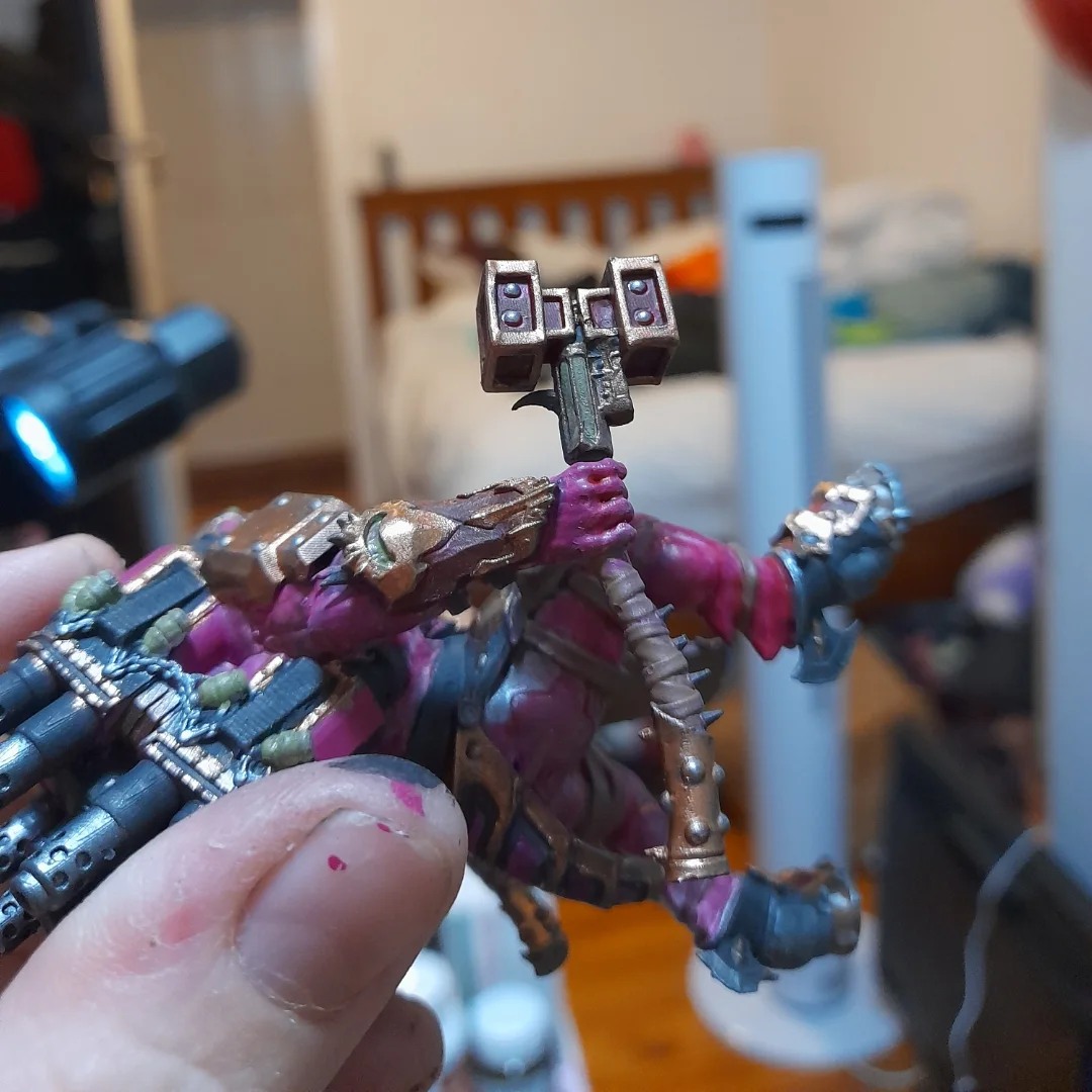 3D Printable Iron demon king by Immaterium God Miniatures