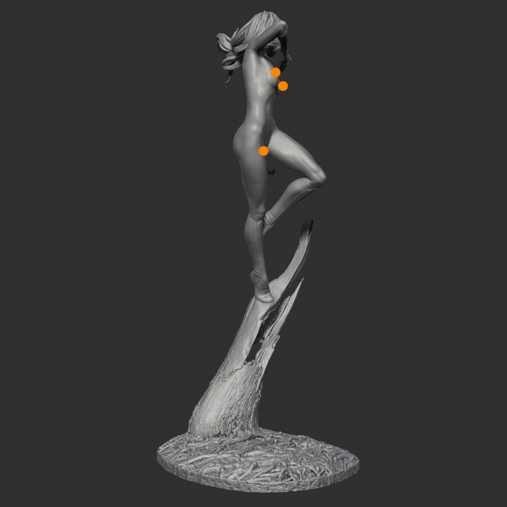 3D Printable Wood Elf v2, archer by Aronon
