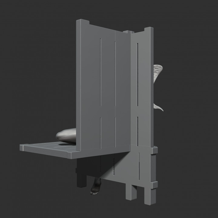 3D Printable Elf, corner v1 by Aronon