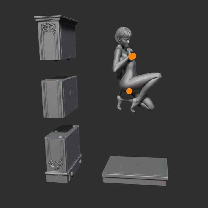 3D Printable Bookends v2 by Aronon