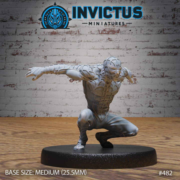 3D Printable Superhero Team Set / Crime Fighter Vigilantly / Galactic ...